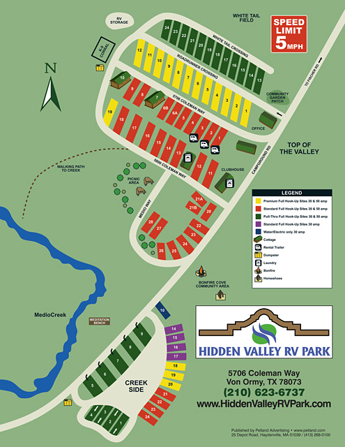 Pelland Advertising :: Campground and Resort Site Maps